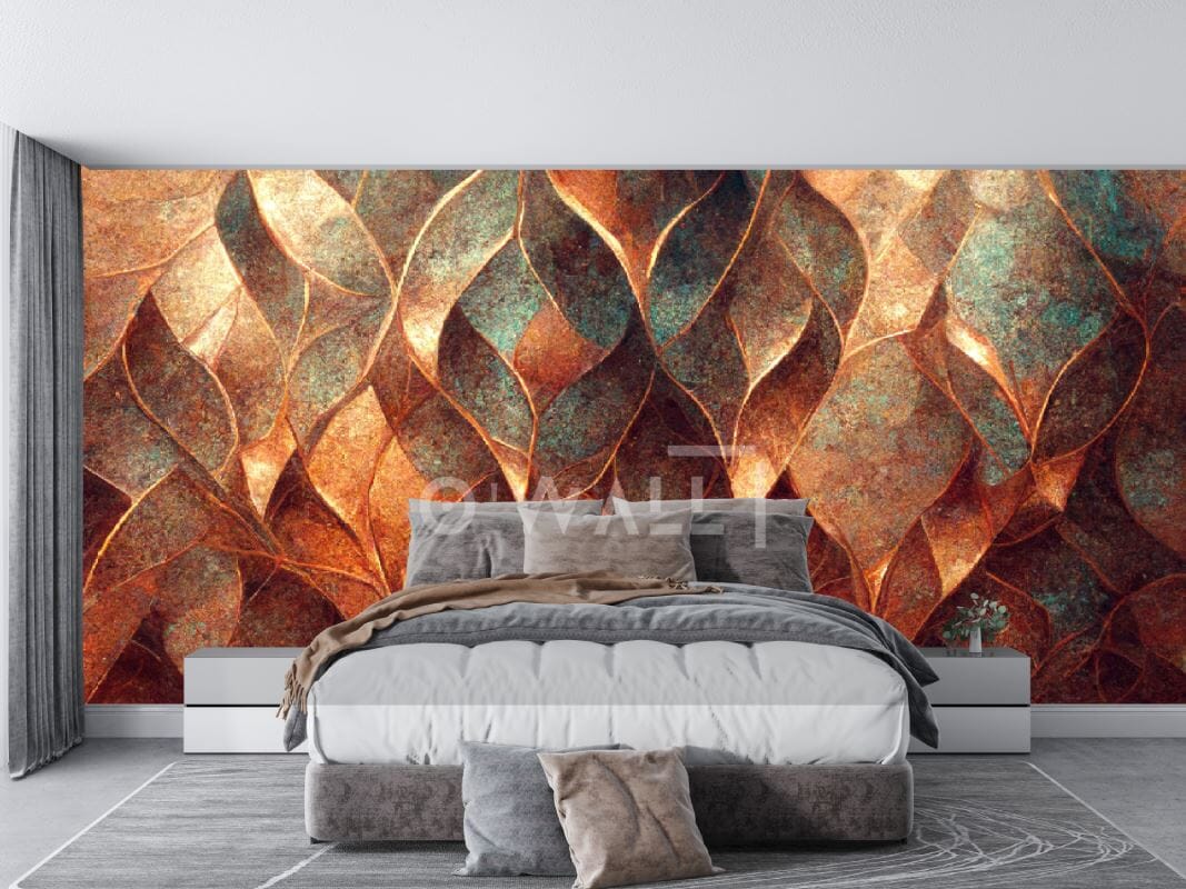 Papier Peint : Bronze Artistic Grunge WD63 – Owall