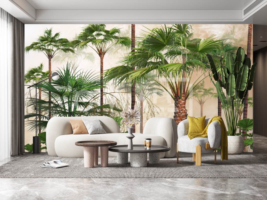 Papier peint : Tropical Palm Trees WT129 – Owall