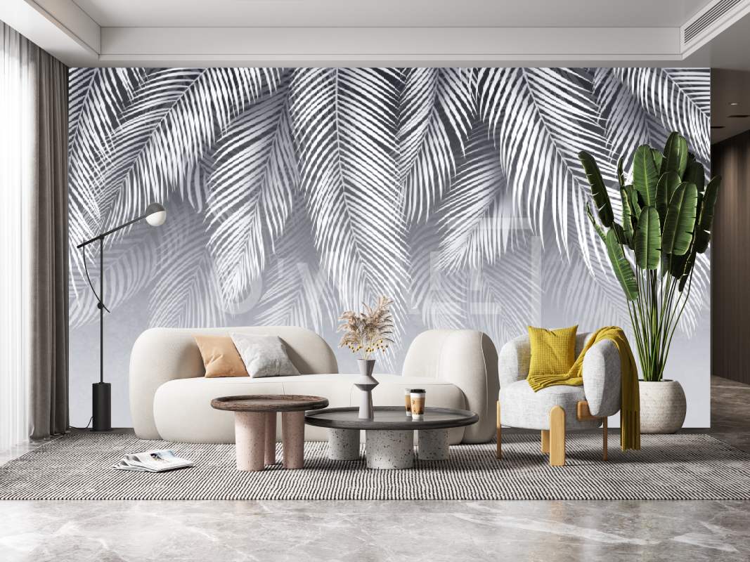 Papier peint : Feuilles de palmier WT134 – Owall